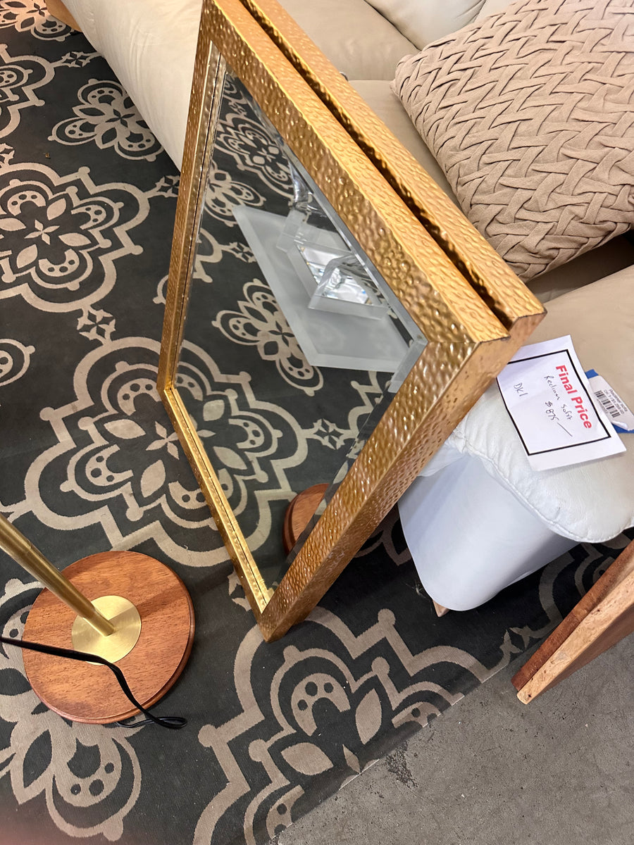 Gold hammer mirror – Jasper Kane Designs