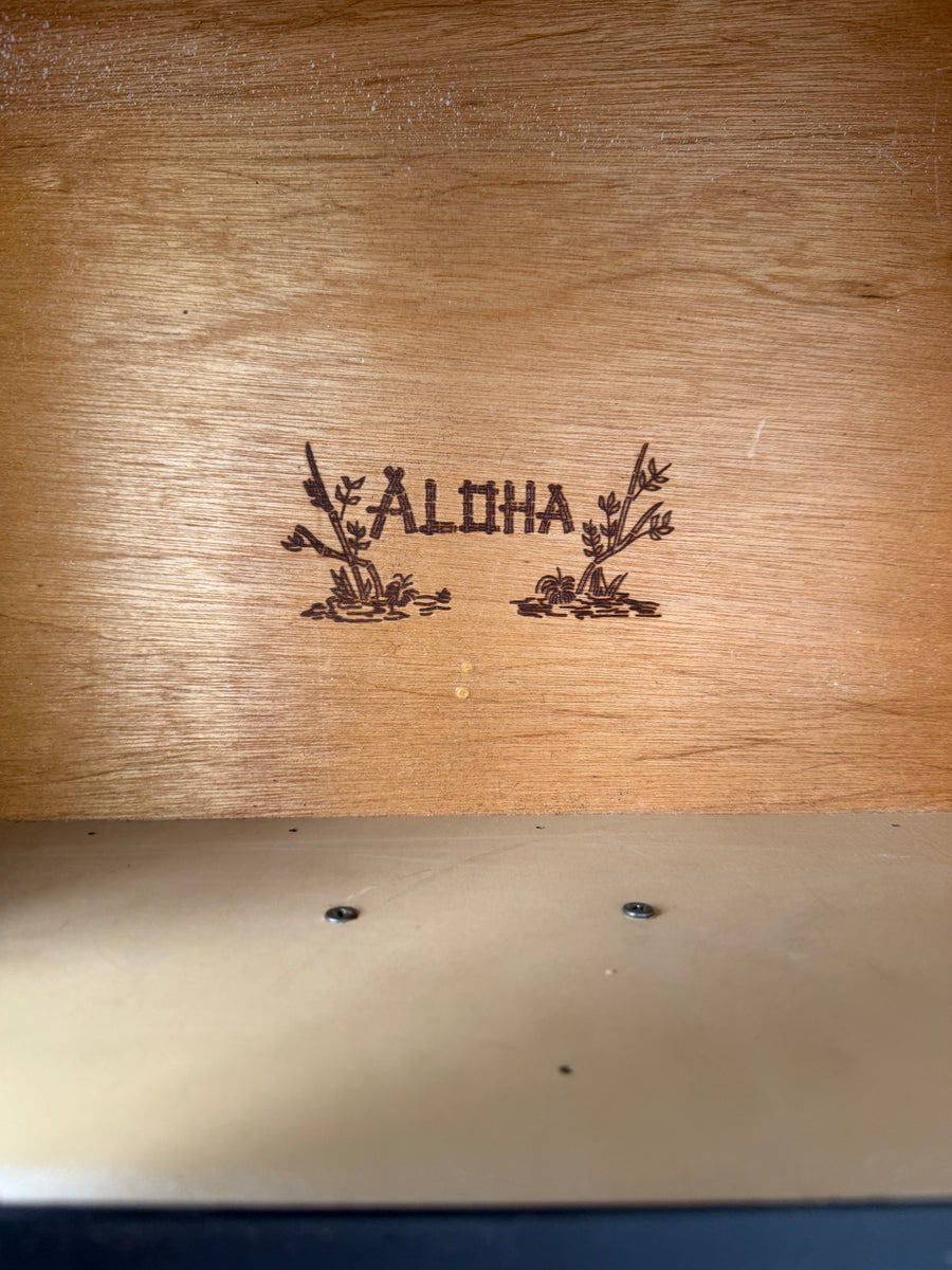 Pr Tall Narrow Aloha FB nightstands – Jasper Kane Designs