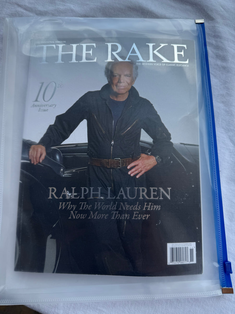 Rare Ralph Lauren magazine by The Rake – Jasper Kane Designs